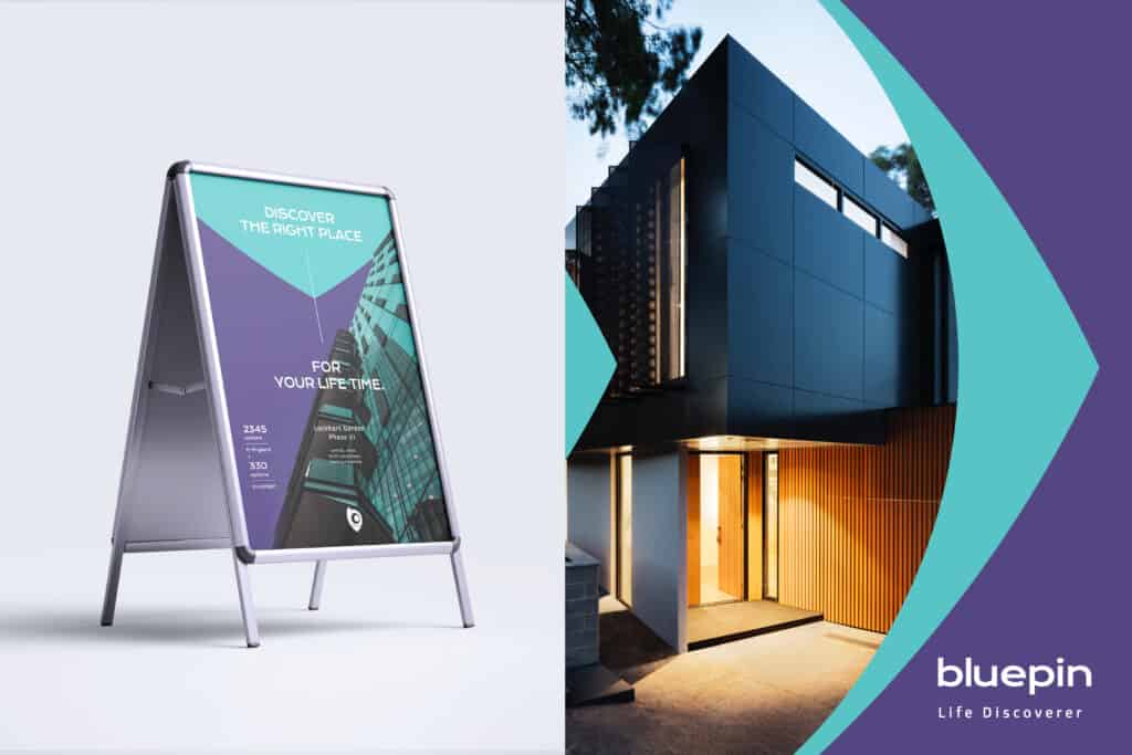 VINCDESIGN | Bluepin Logo and Branding Design